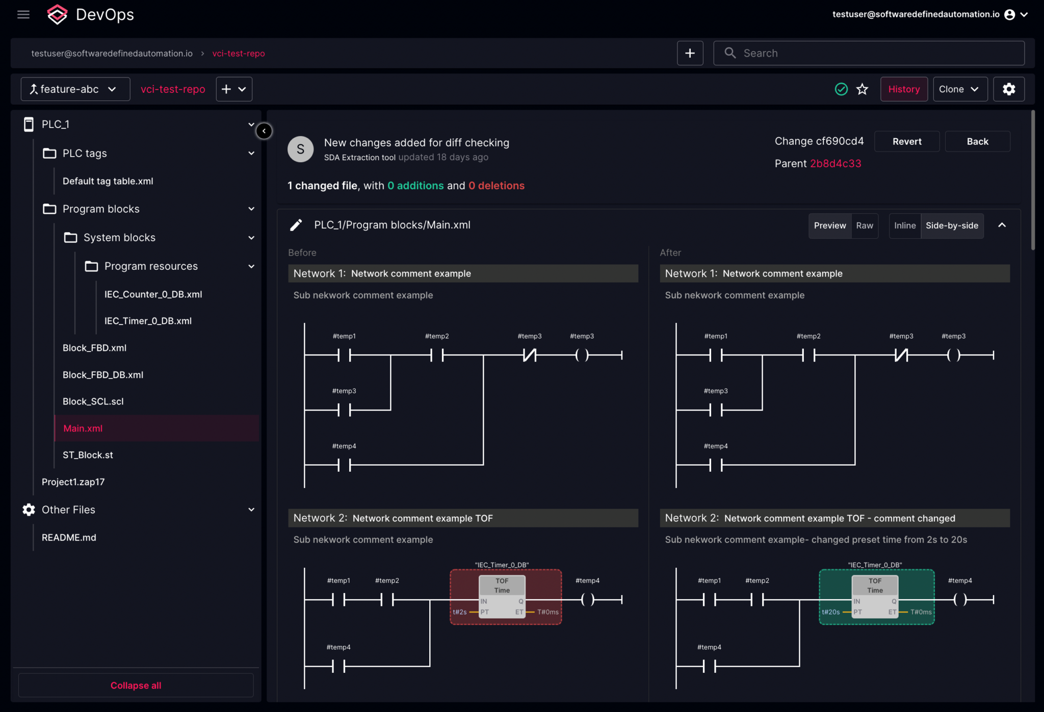 Software Defined Automation Plc Management And Code Version Control