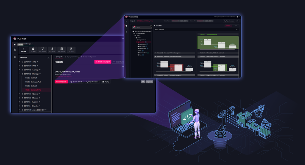Vendor-agnostic PLC management and code versioning