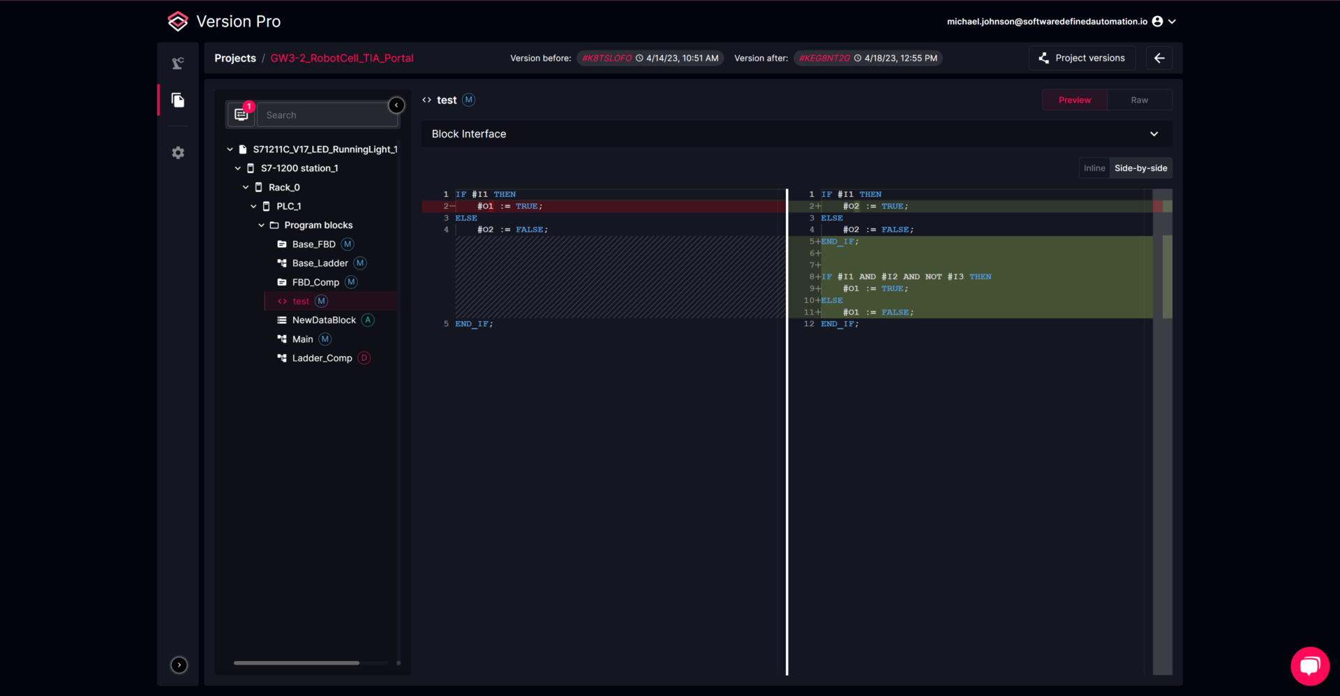 Version Pro for Allen-Bradley - SDA