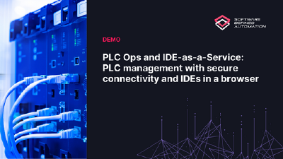 PLC Ops and IDE-as-a-Service: PLC management with secure connectivity ...