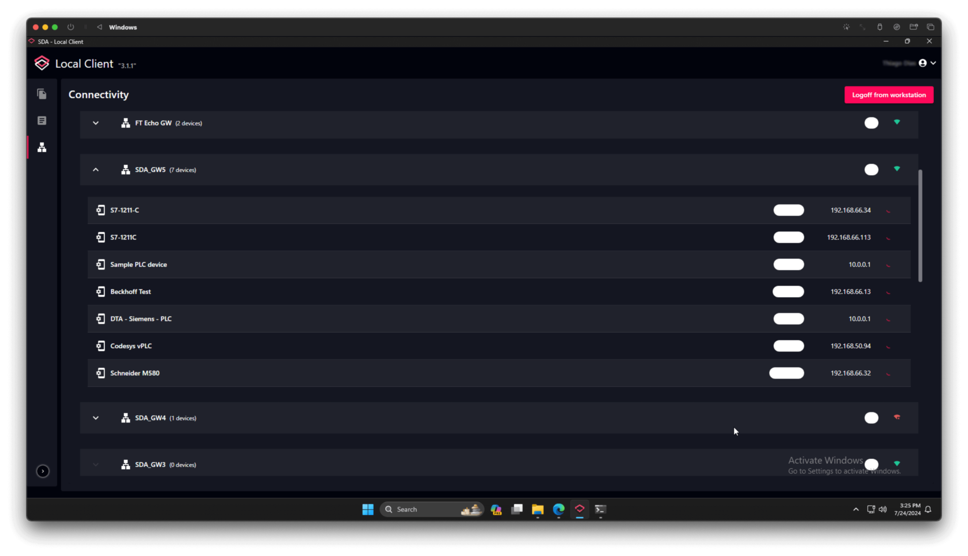 Secure Remote Access - SDA